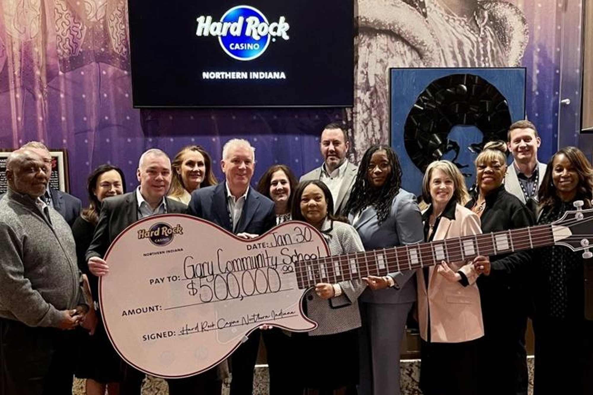 Hard Rock Northern Indiana Donates $500K to Local Schools - The Sweat